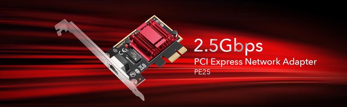 Cudy PE25 2.5 Gbps PCI Express Network Adapter Price in BD